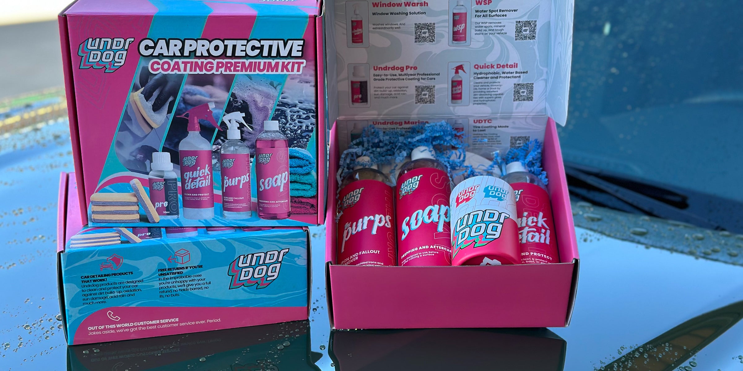 Undrdog Kits - Car Cleaning & Protective Coating Kits